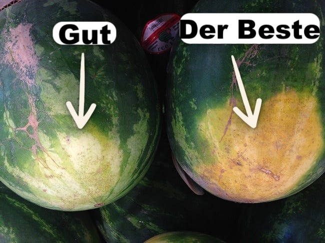 Wassermelonen Fleck Entfernen