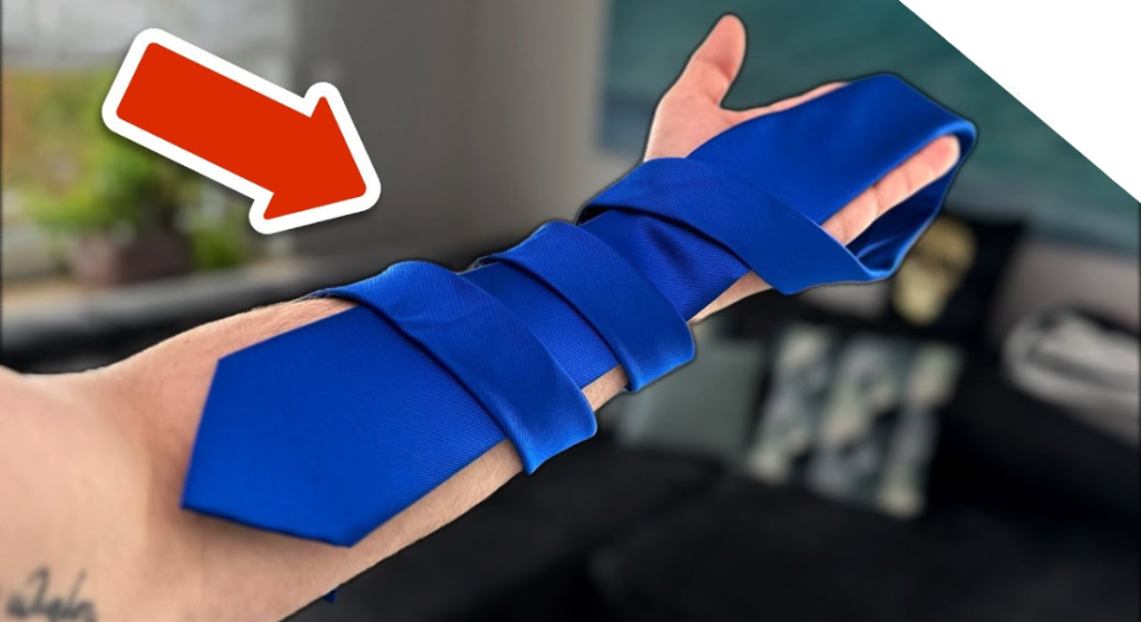 Eine einfache Methode zum Binden einer Krawatte - Haustipps